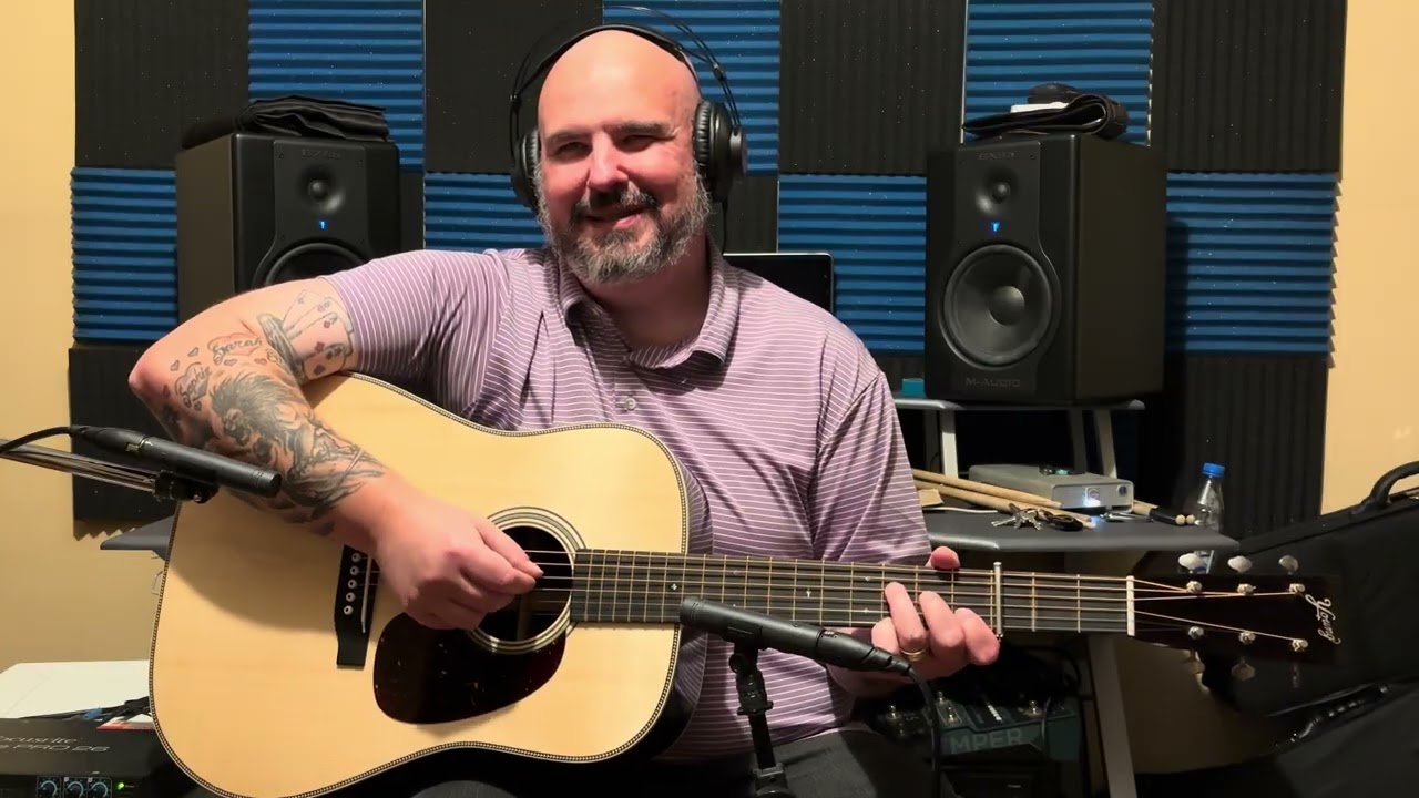 Demo of Young Guitars Herringbone  Style, Brazilian and Adirondack, SN 53