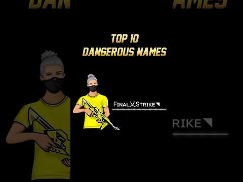 Best Free Fire Nickname For New Peler #trending