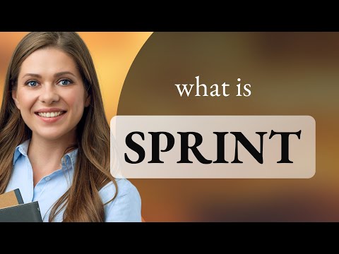 Sprint | meaning of SPRINT