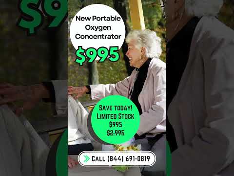 New Portable Oxygen Concentrator for $995 - Today Only!
