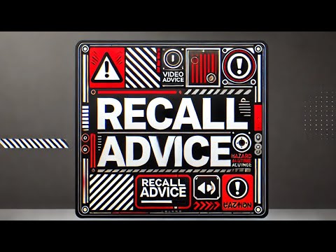 Some recall advice