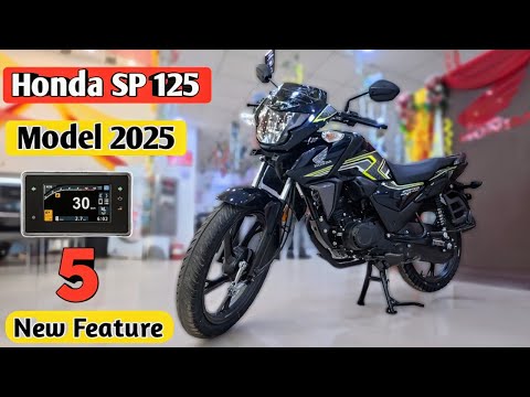 "Honda SP 125 2025 – New Features, Mileage & On-Road Price Revealed! 🔥💥