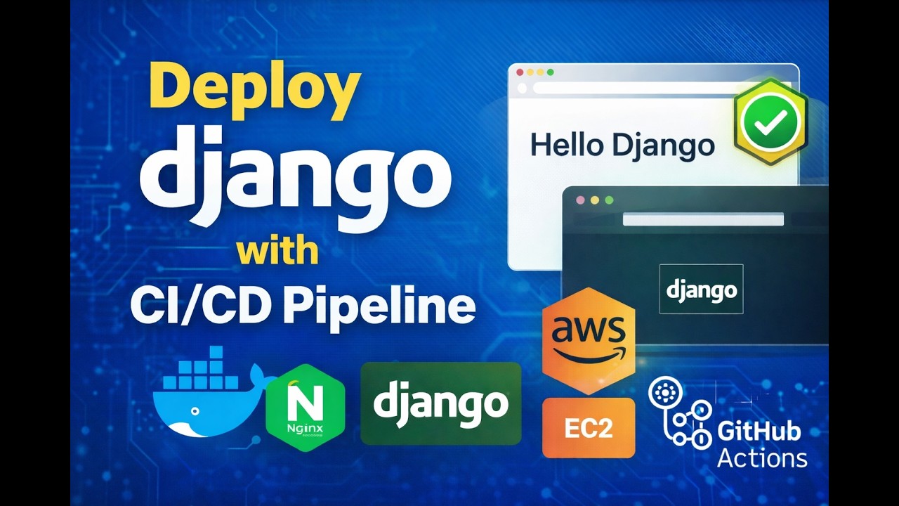 Docker, Nginx & CI/CD Pipeline 🚀 | GitHub Actions + AWS EC2 (Step-by-Step)