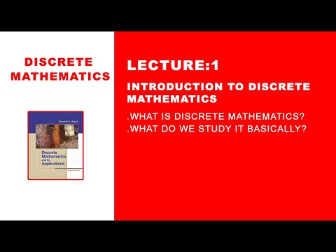 Lecture 1: Introduction to discrete mathematics in Hindi Urdu, what is discrete mathematics