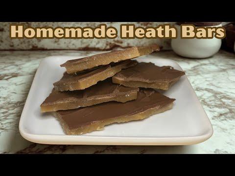 Easy and Delicious Homemade Heath Bars