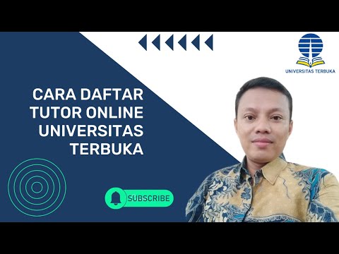 Cara Mendaftar Tutor Online pada Universitas Terbuka | Tuton UT