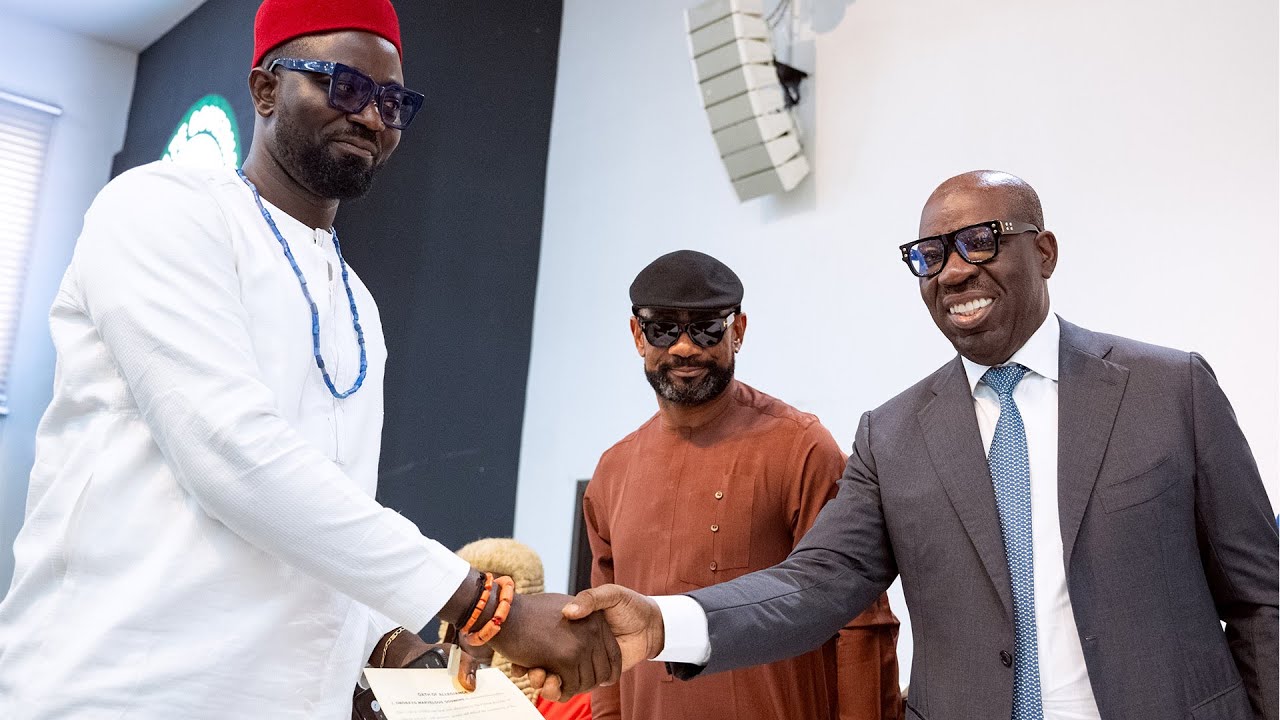 Engr. Omobayo Marvellous Godwins Sworn in as New Deputy Governor of Edo State