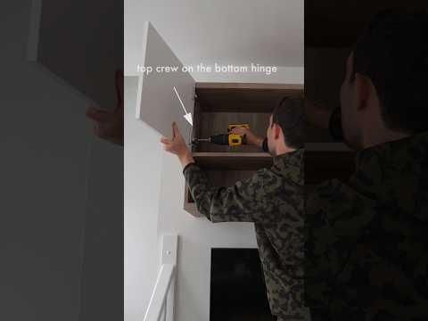 How to install IKEA Besta doors