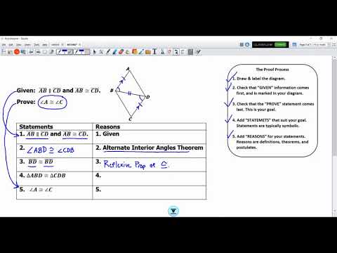 Example: CPCTC Proof