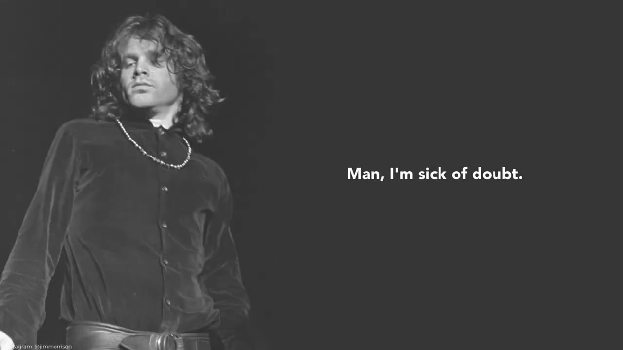 Jim Morrison's quotes to inspire you