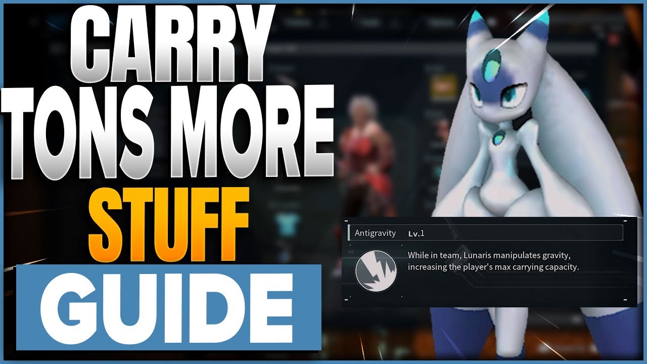How To Increase Carry Weight EASY In Palworld