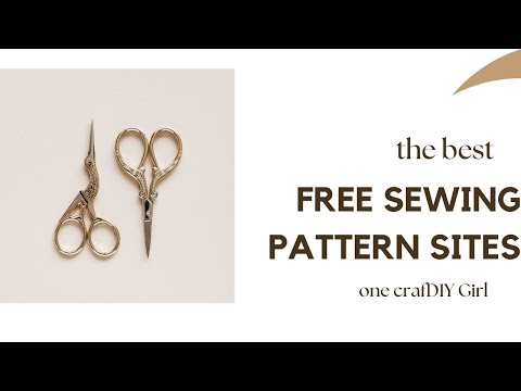 Where to find the best free, downloadable sewing patterns online (size inclusive & trendy)