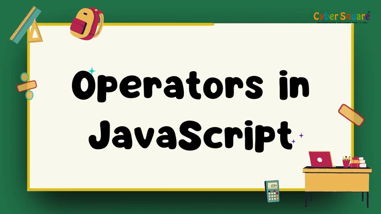 Arithmetic operators in JavaScript (Grade6)