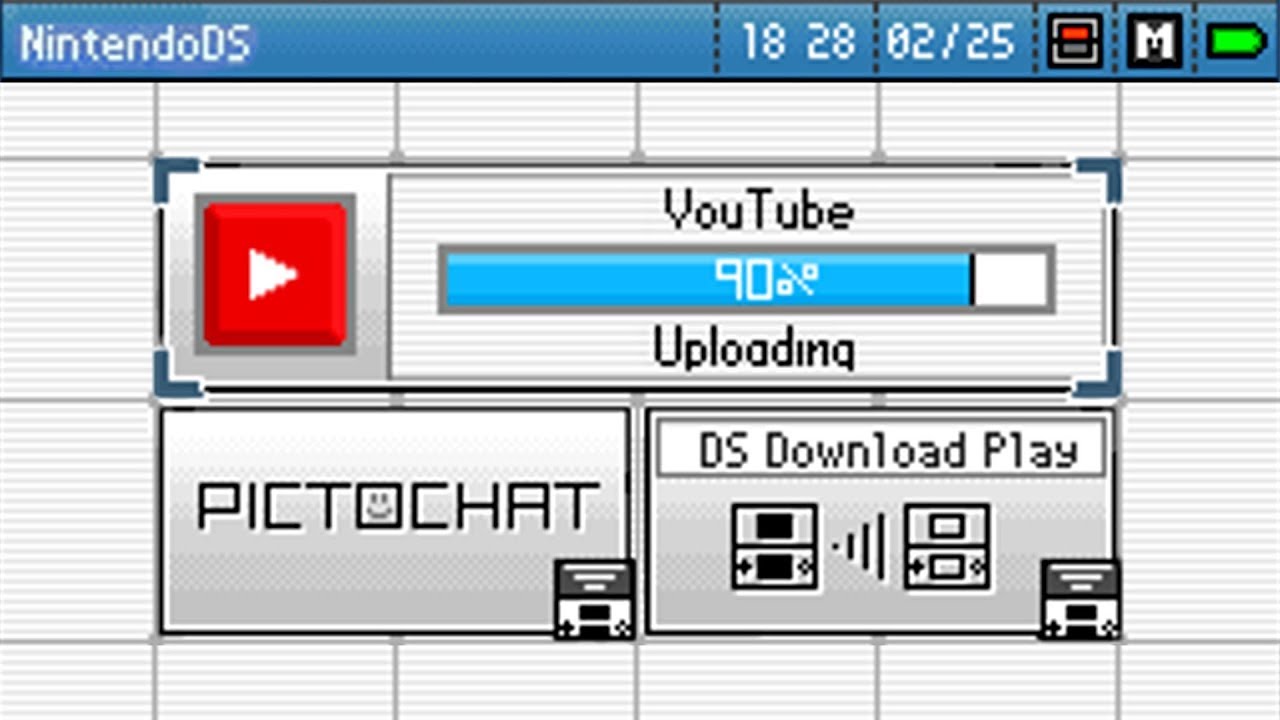 YouTube in Nintendo DSi