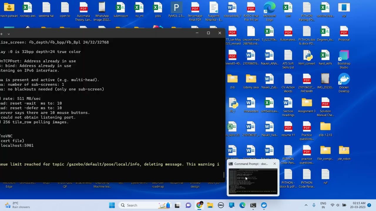 JDE Robot: Robotics Academy Installation