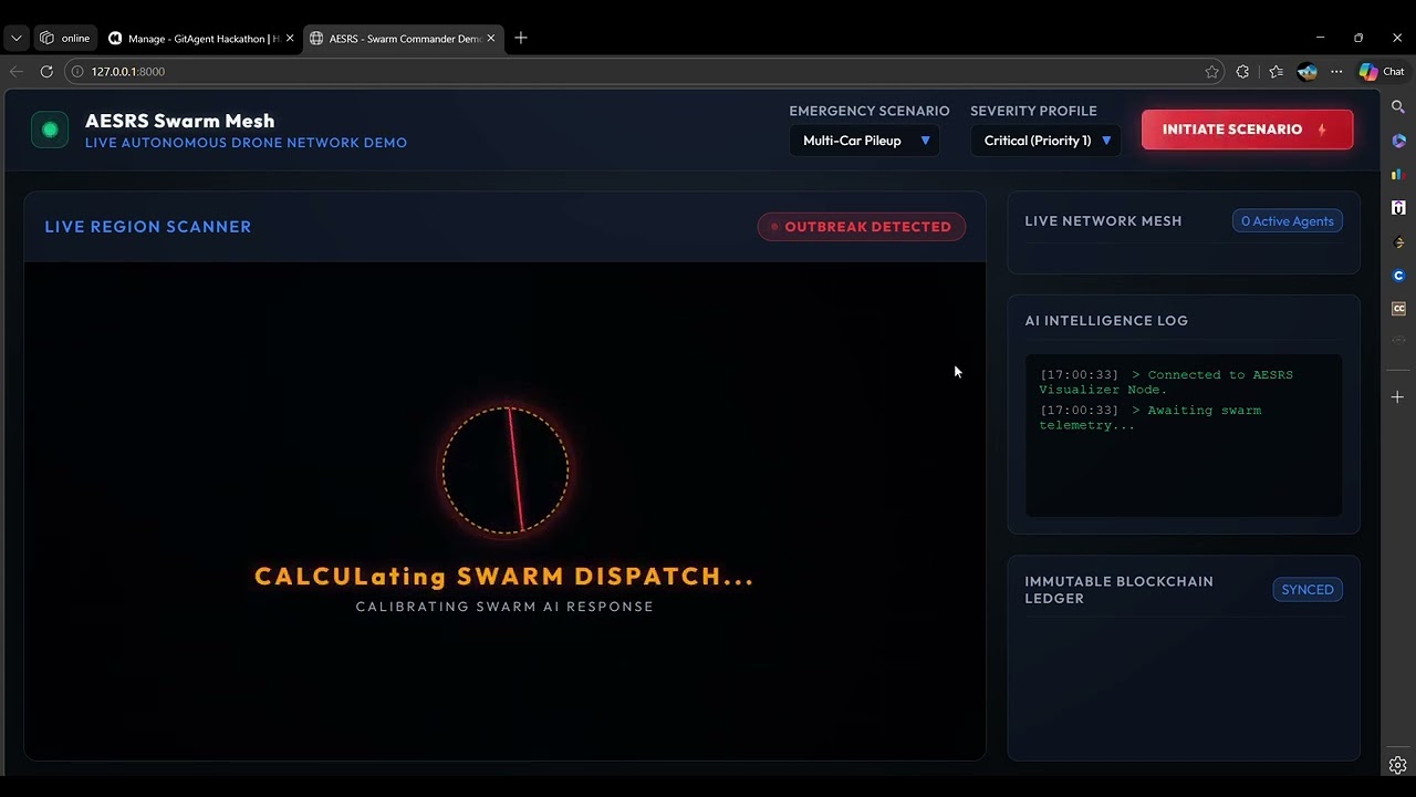 rescuestar Autonomous Emergency Swarm Response System