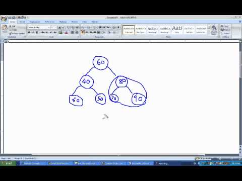 Module 7: binarySearchTree