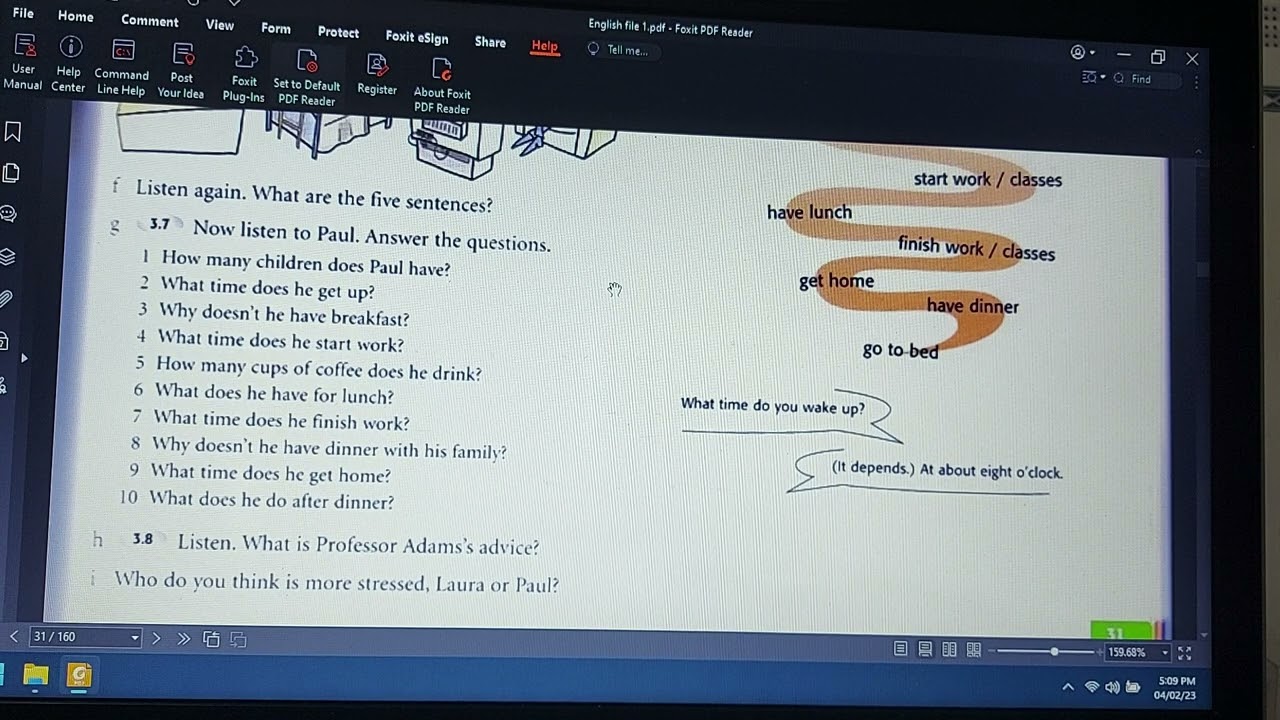 Unit 3B/American English File 1