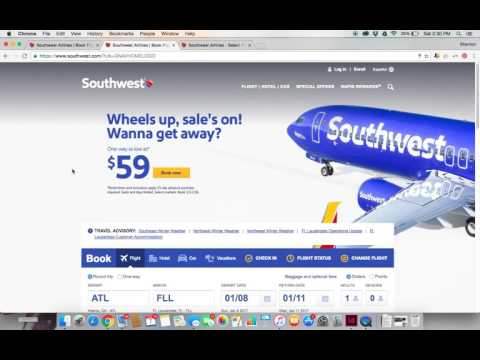How to find cheap flights on Southwest Airlines