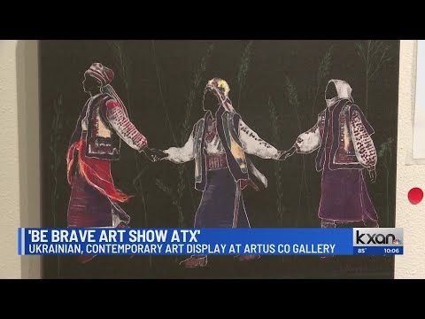 30+ Ukrainian artists launch Austin charity exhibit