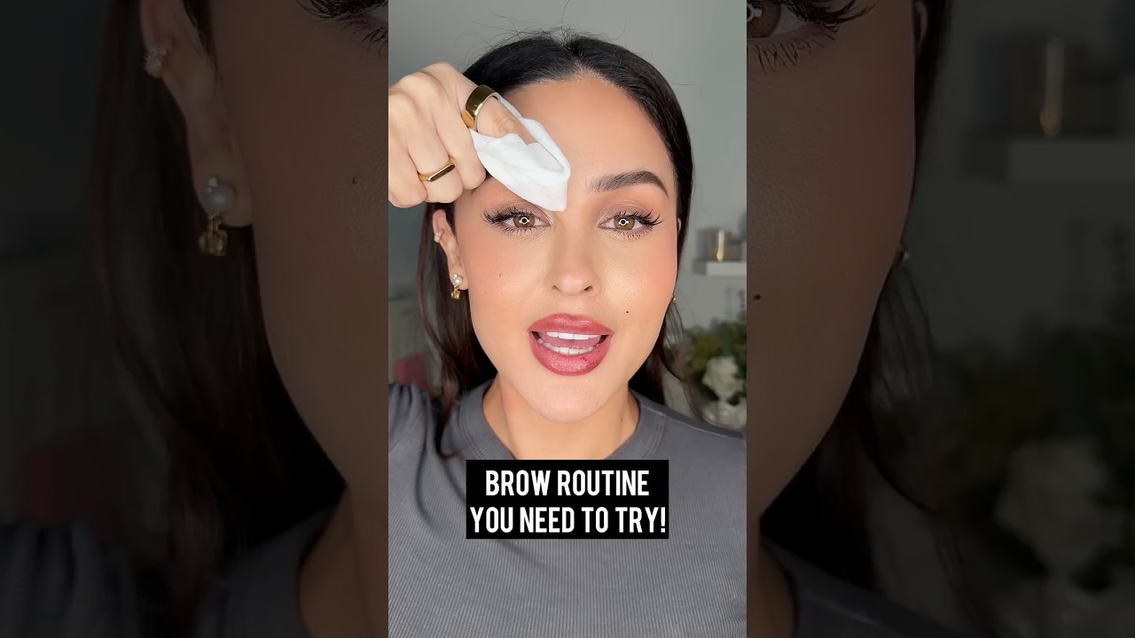 Brow Routine You Need To Try! l Christen Dominique