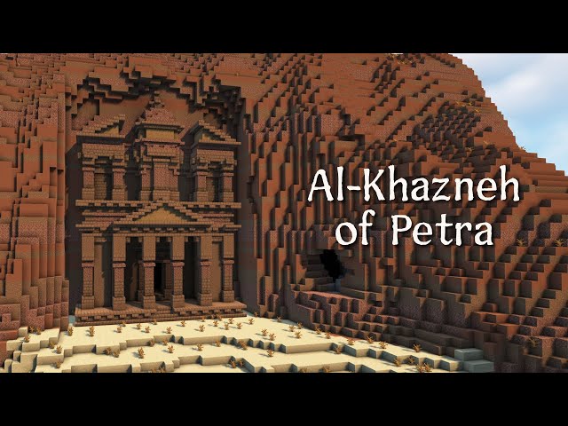 Al-Khazneh of Petra Minecraft Map