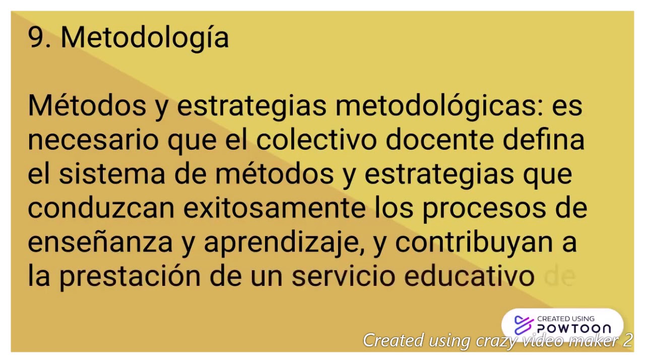 Elementos Plan de Área - Completo