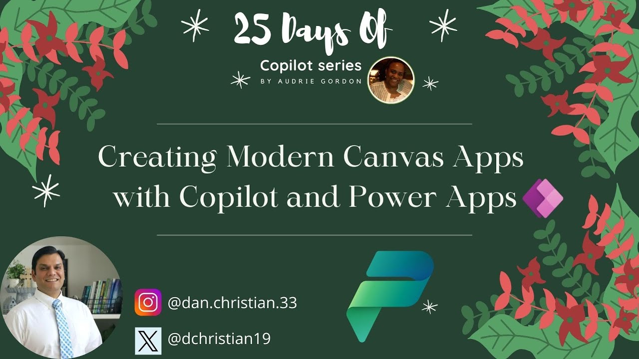 Creating Modern Canvas Apps with Copilot and Power Apps