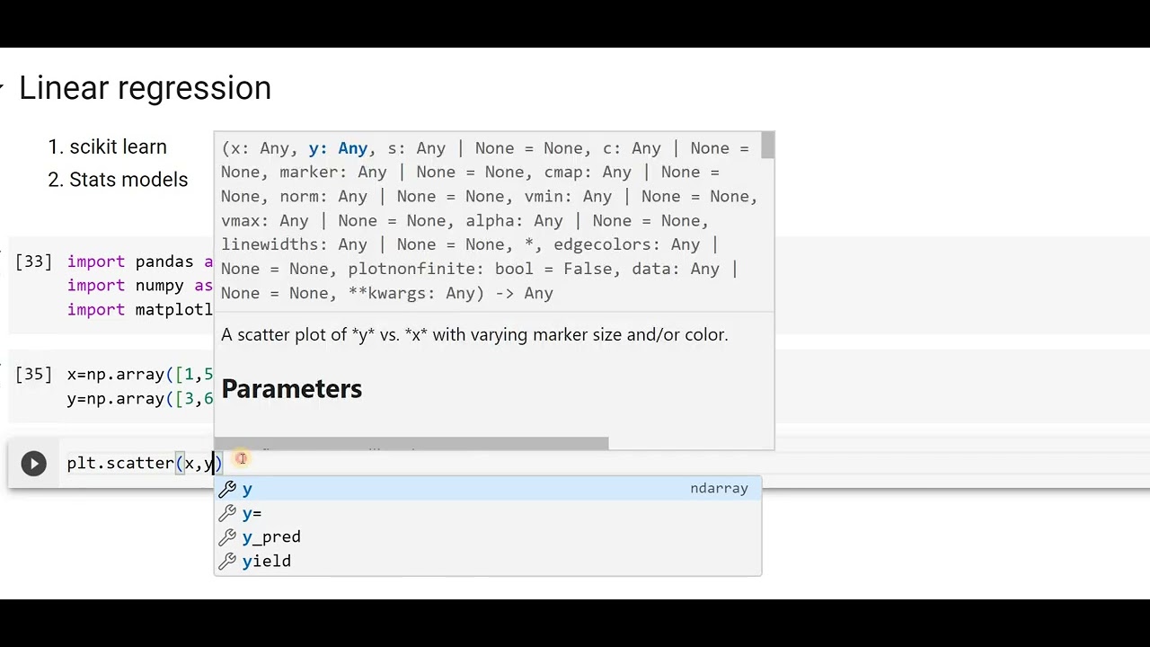 52 Implementation of Linear Regression using Python