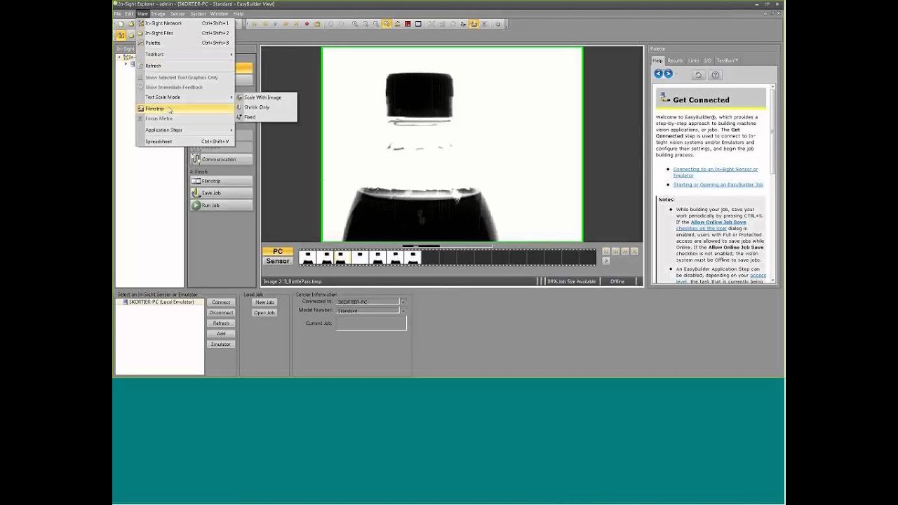 HMI and Machine Vision for Packaging Applications