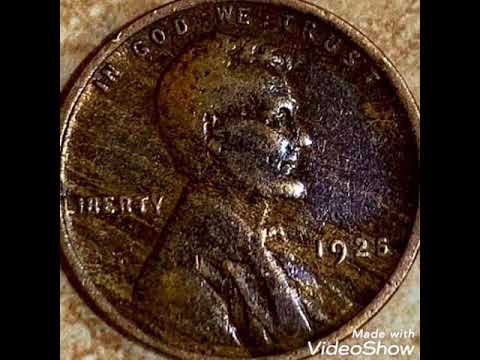 1925 Lincoln penny Worth money Rare