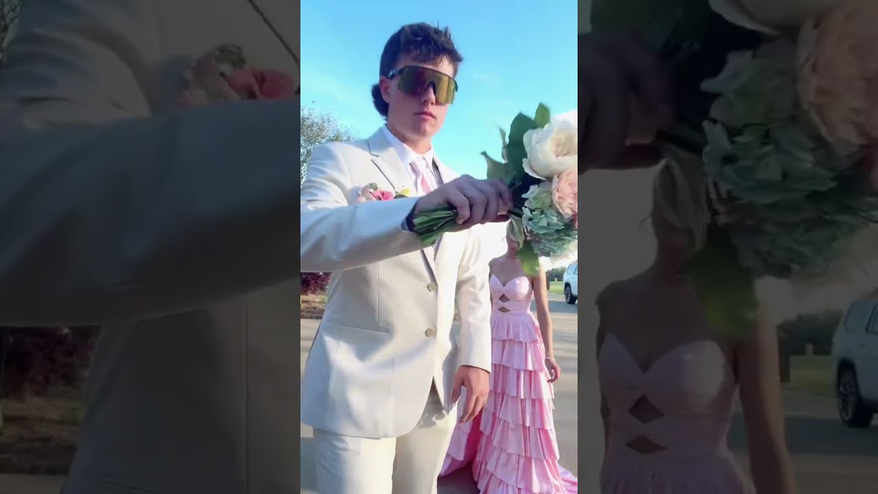 cute prom transition #baseball #transition