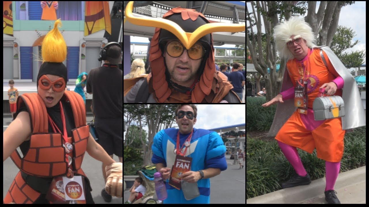 MyDisneyFix | Super "Super" Fan Cosplayers - Incredible Tomorrowland ...