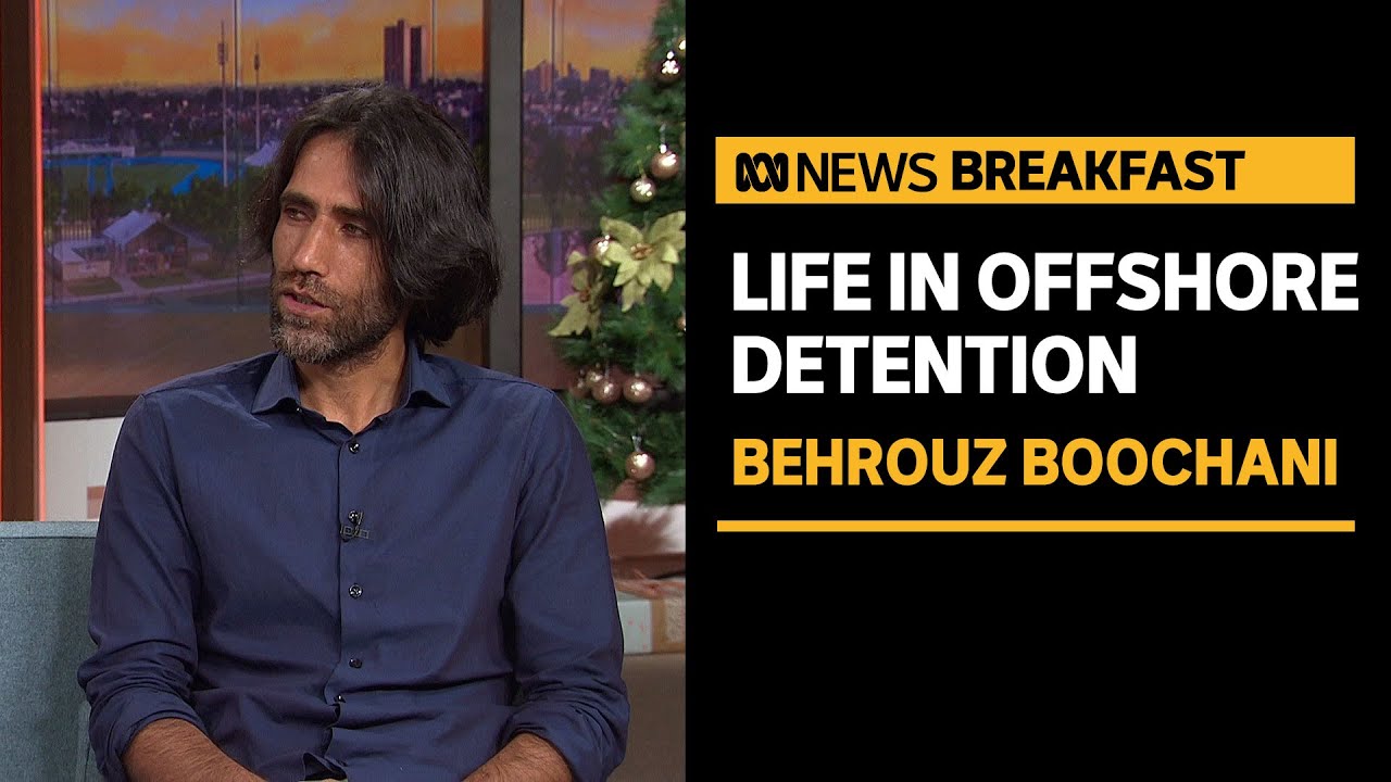 The author told he wouldn't 'set foot in Australia' joins News Breakfast | ABC News