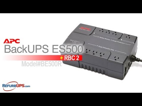RBC2 Battery Replacement for APC BackUPS ES500