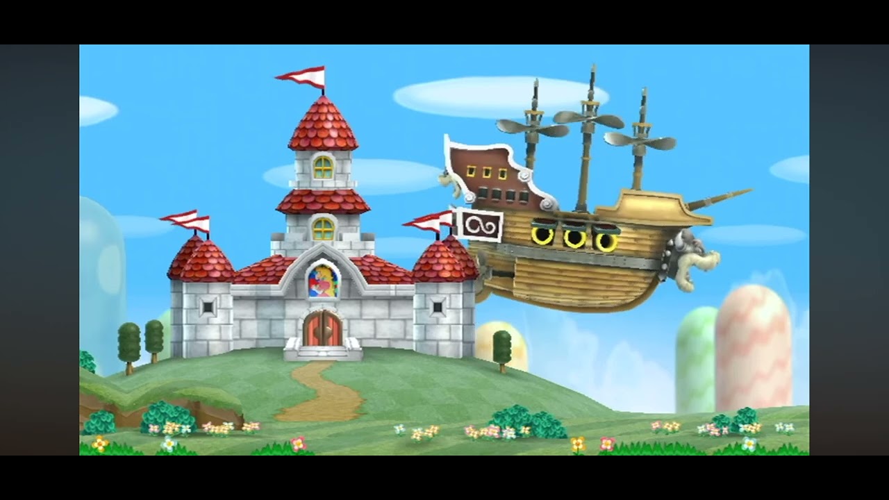 New Super Mario Bros Wii Intro - Princess Peach’s Birthday (2009)