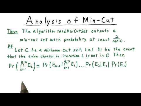 Learn Analysis of Min Cut - Mind Luster