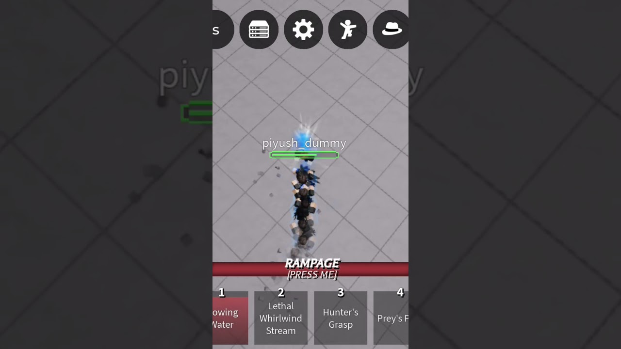 Day - 5 medium garou combo 💫 #thestrongestbattlegrounds #gaming #roblox #ytshorts