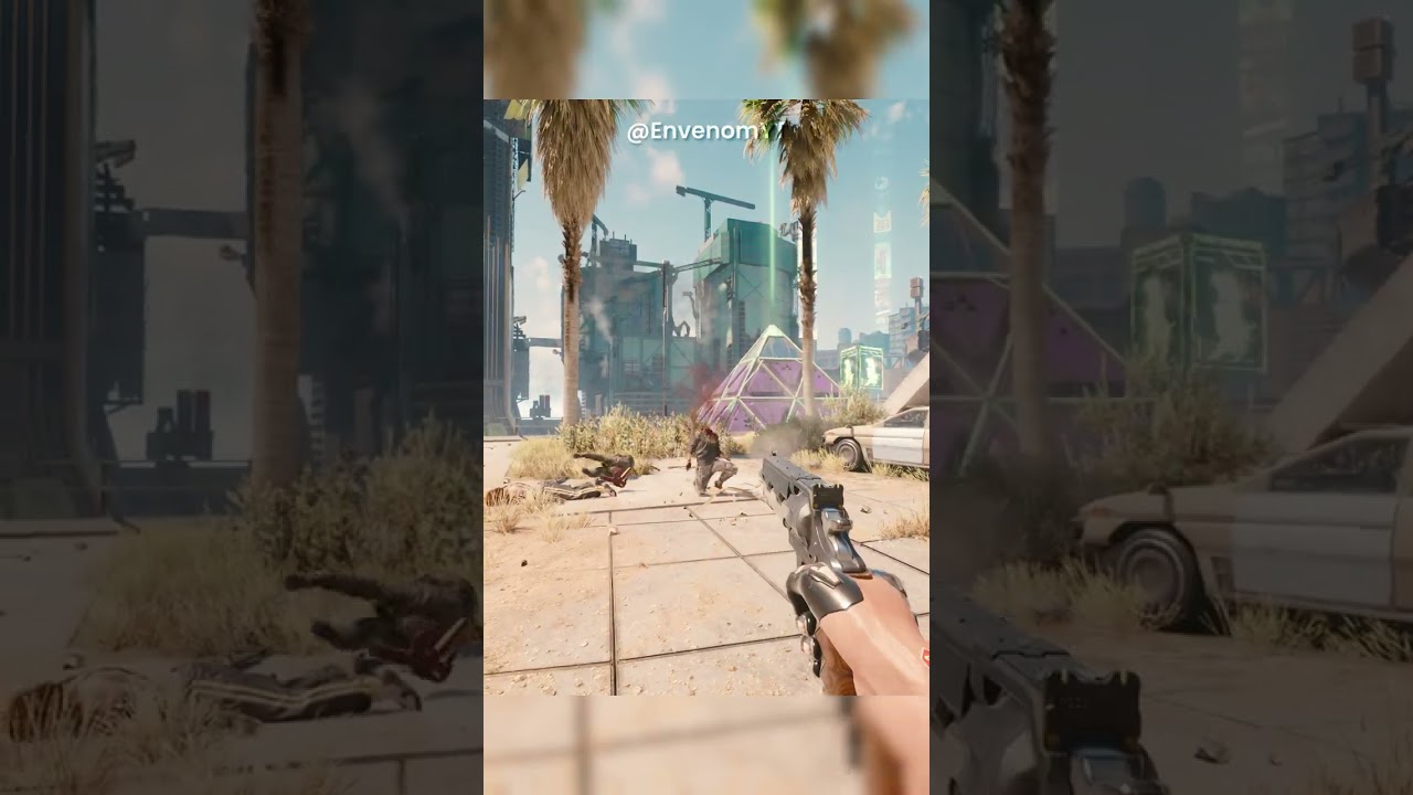 Who Needs a Sandevistan? Cyberpunk 2077 Gunslinger