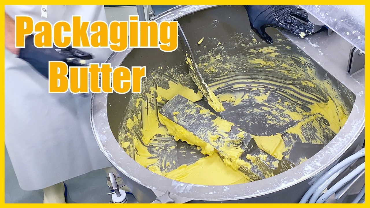 Packaging Cultured Butter - Long Paddock Cheese