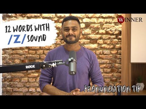 12 Words with /z/ sound - Pronunciation Tip
