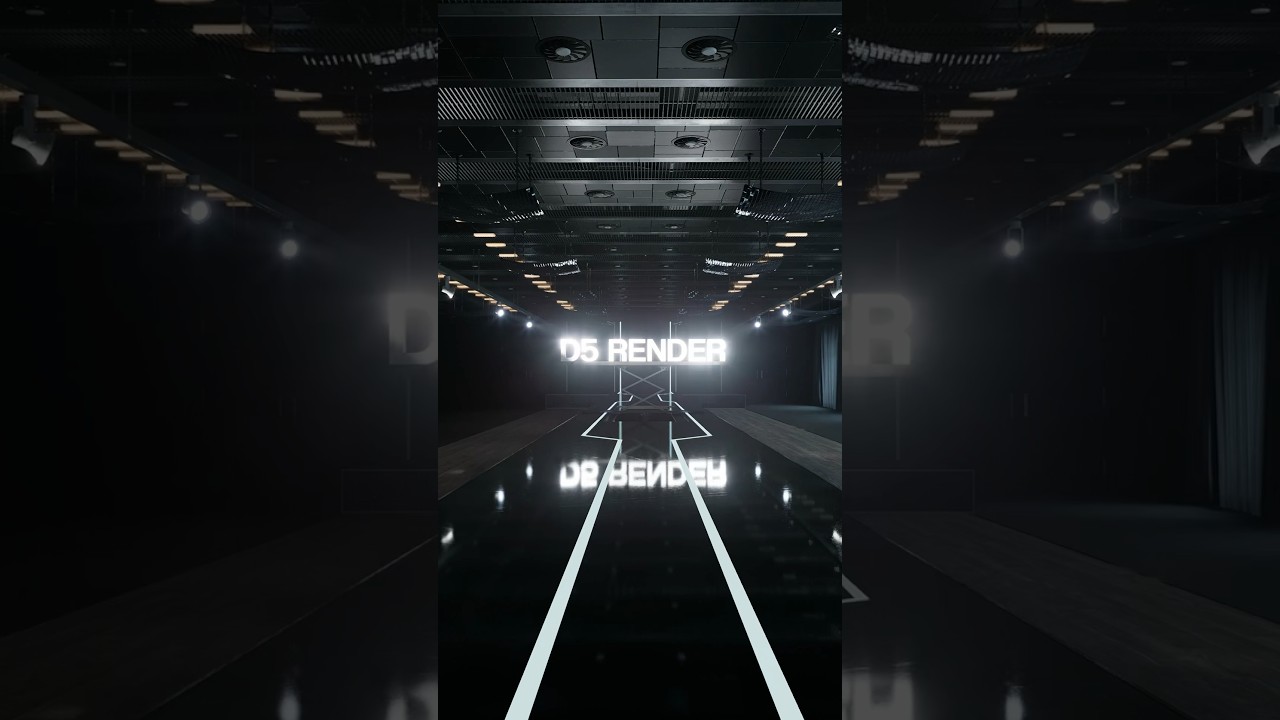 💡Light up your stage in 1 minute. The lights in D5 render 2.7 are all about ease & efficiency.