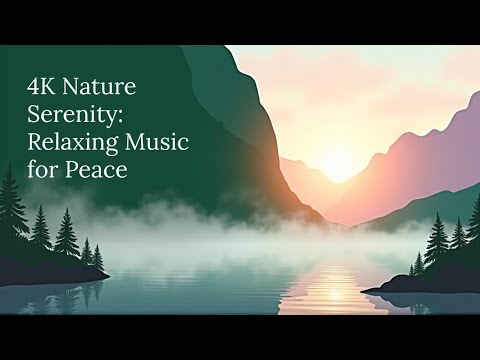 4K Nature Serenity | 10 min Relaxing Music & Beautiful Scenery for Peace & Calm | First video