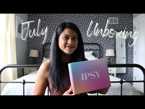 IPSY Glam Bag, Boxycharm & Refreshments Unboxing | July 2023