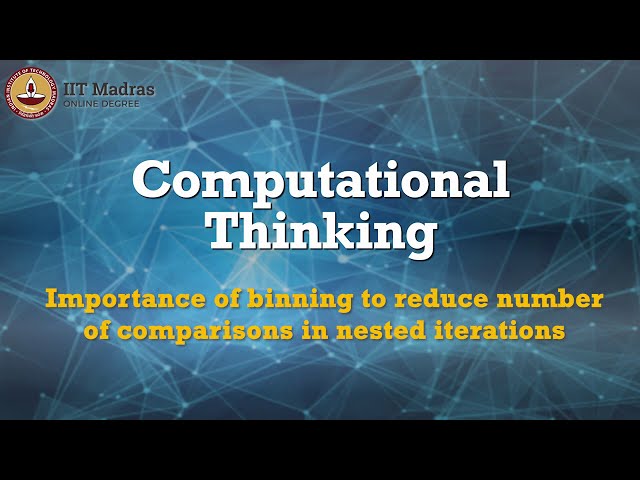 Understanding Binning: A Strategy to Reduce Comparisons in Nested ...