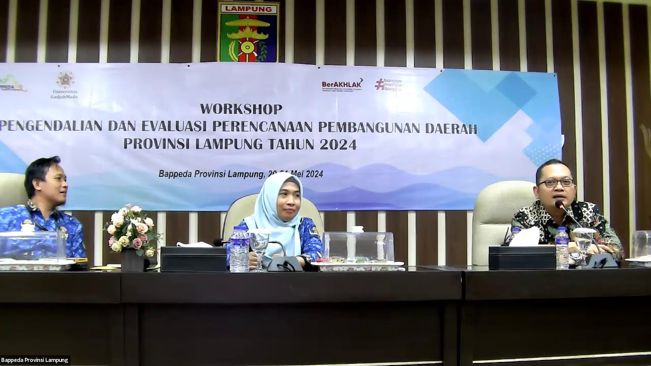 Workshop Pengendalian dan Evaluasi Pembangunan Daerah 2024