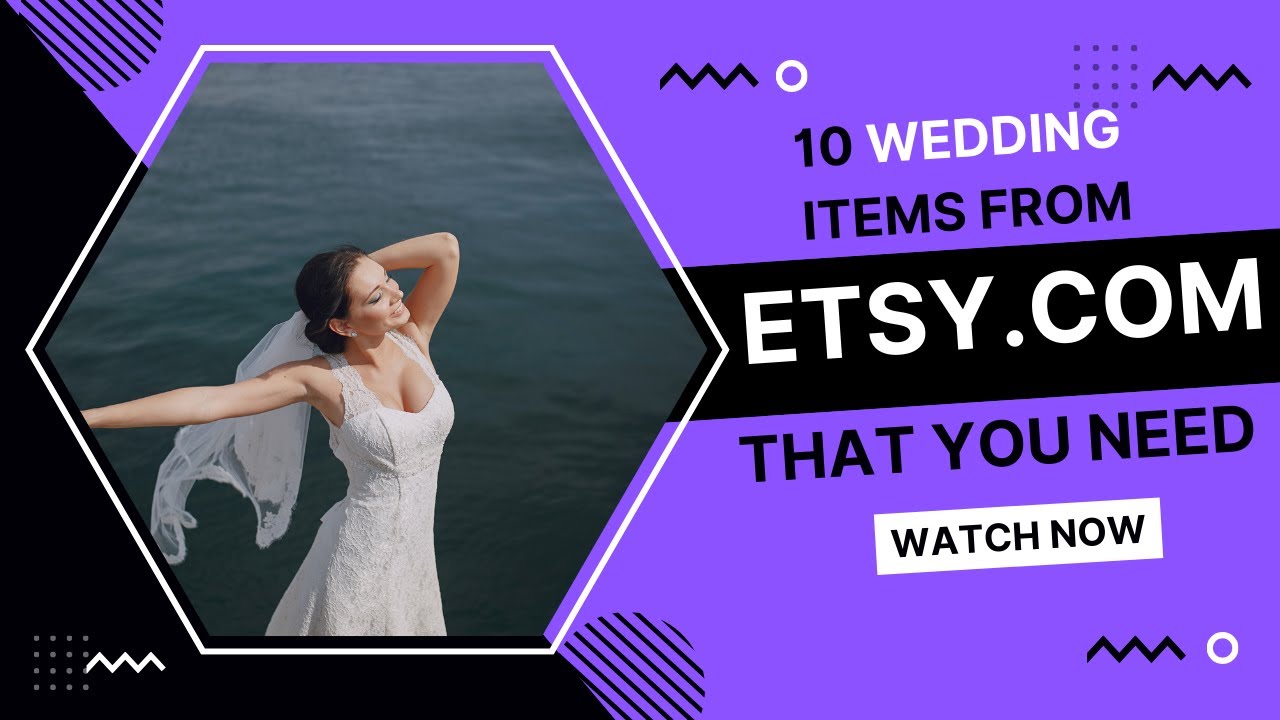 10 WEDDING gifts on Etsy.com Summer 2022