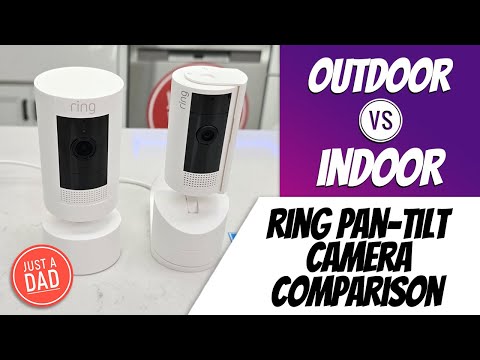 Ring Pan-Tilt Cam Outdoor vs Indoor Security Camera COMPARISON