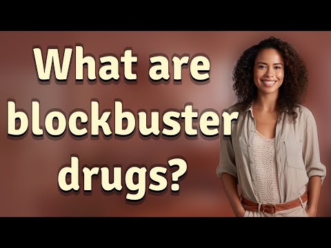 What are blockbuster drugs?