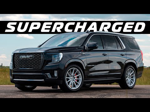 GMC Yukon Denali Ultimate Growls on Video to Hennessey's 650-HP Tune ...